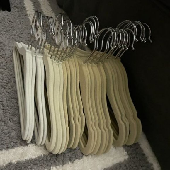 Storage & Organization | Flocked Kids Clothes Hangers | Poshmark
